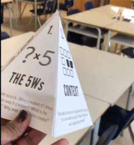 Analyzing Primary Sources: 3D Pyramid - Citizen U Primary Source Nexus